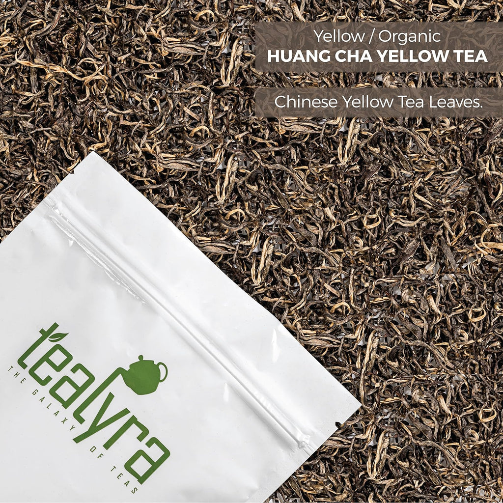 aromatic yellow tea for wellness