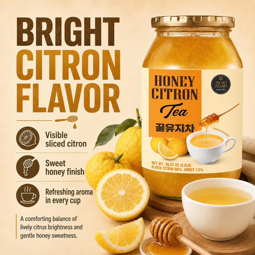 aromatic Yuzu Citron herbal infusion