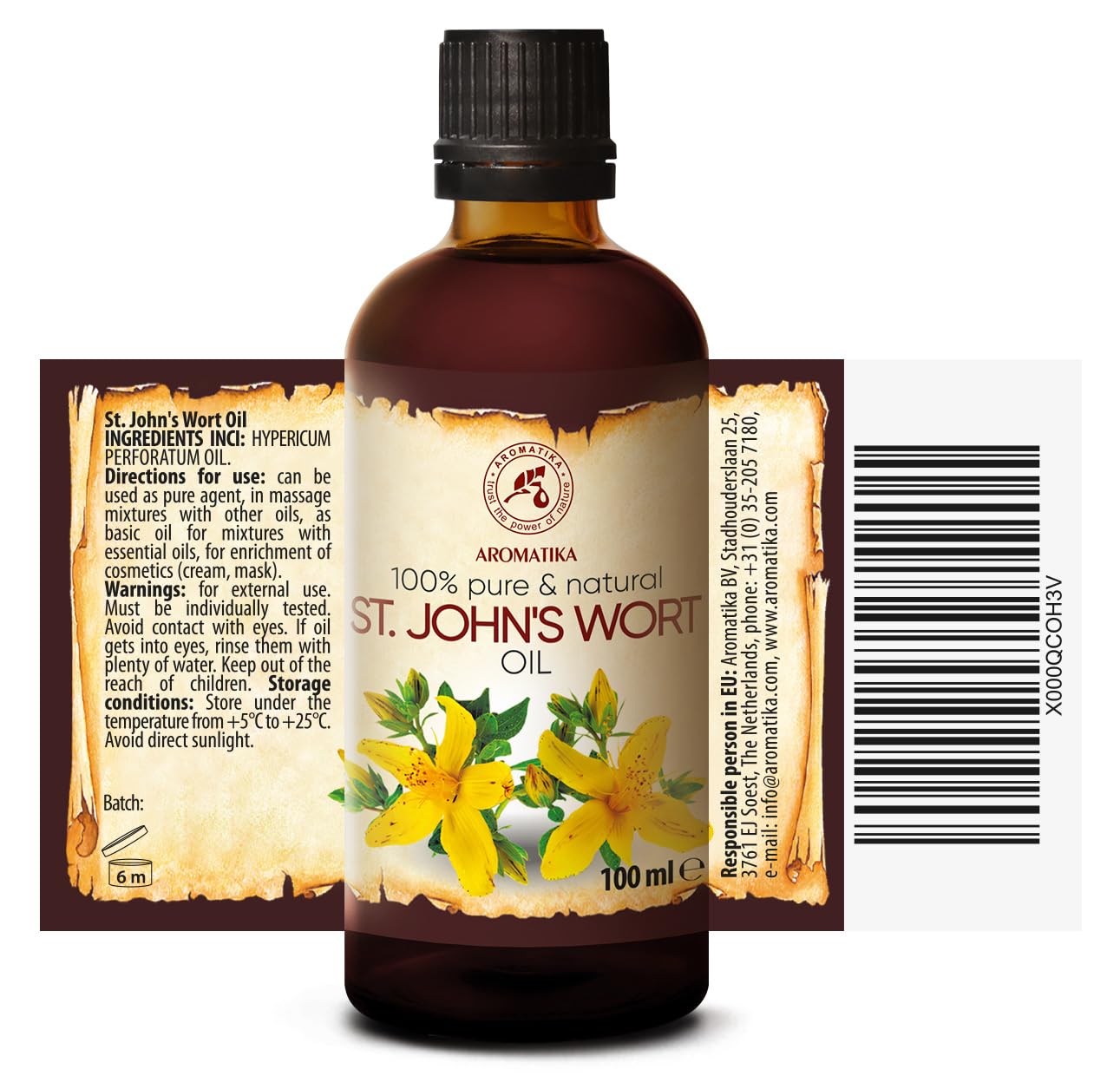 aromatika st. john's wort for holistic health