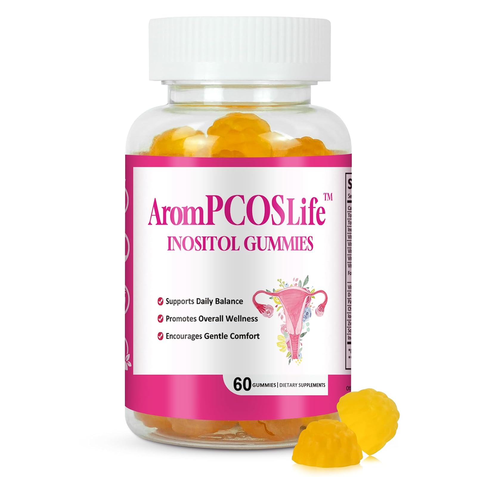 AromPCOSLife gummy multivitamin for women