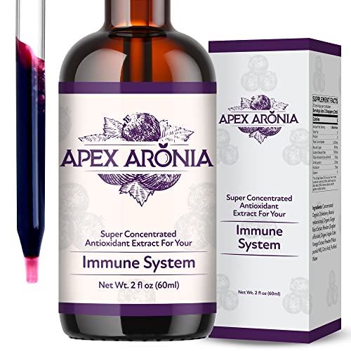 Aronia berry antioxidant drops for health