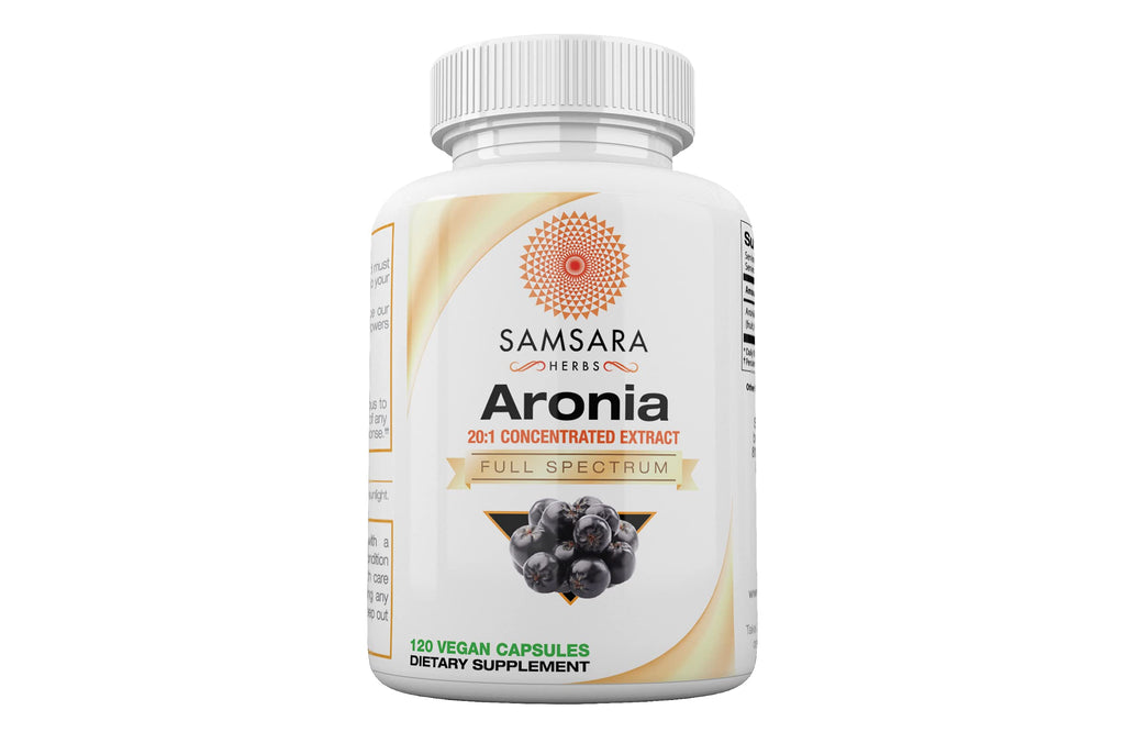 Aronia berry concentrated extract capsules
