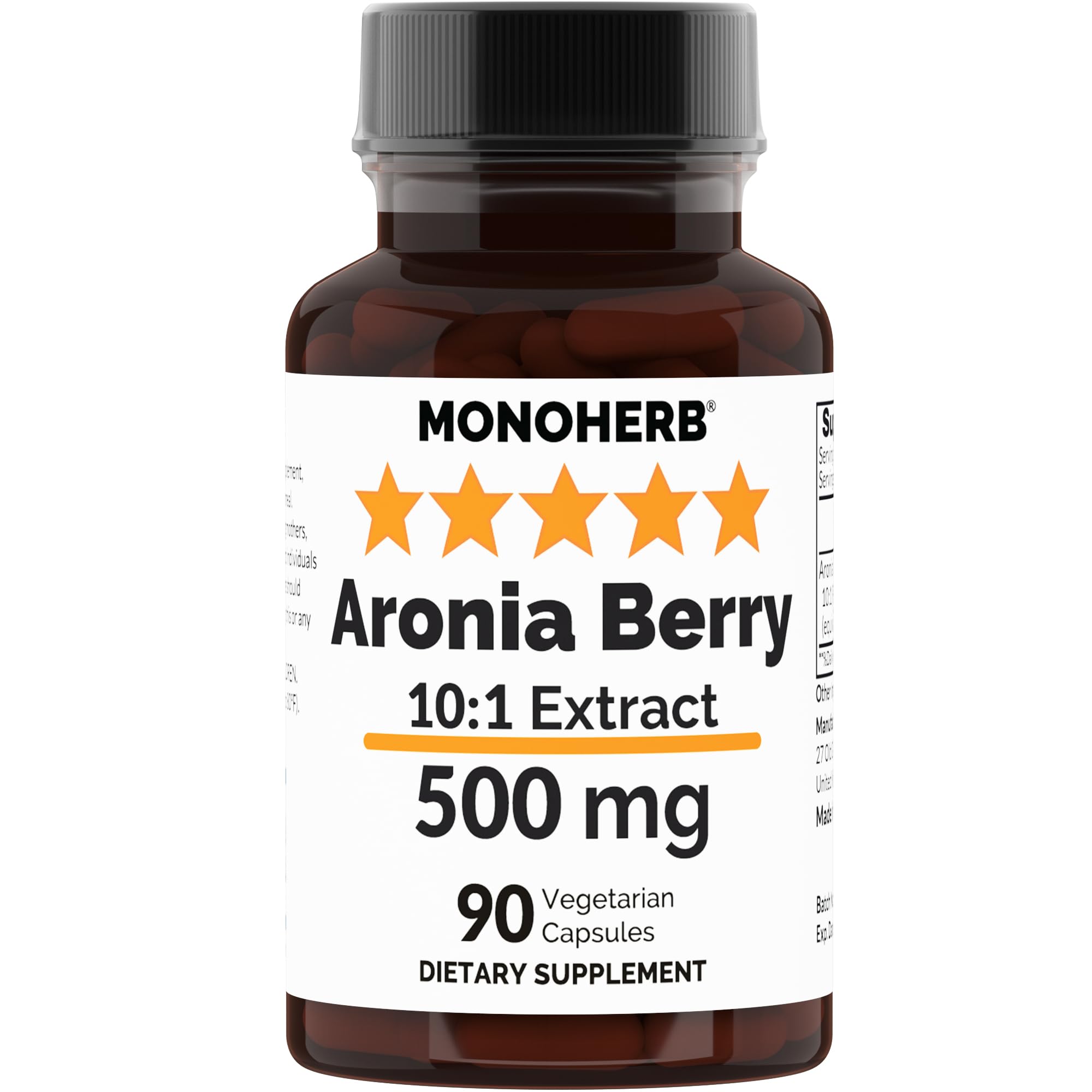 Aronia berry extract vegetarian capsules