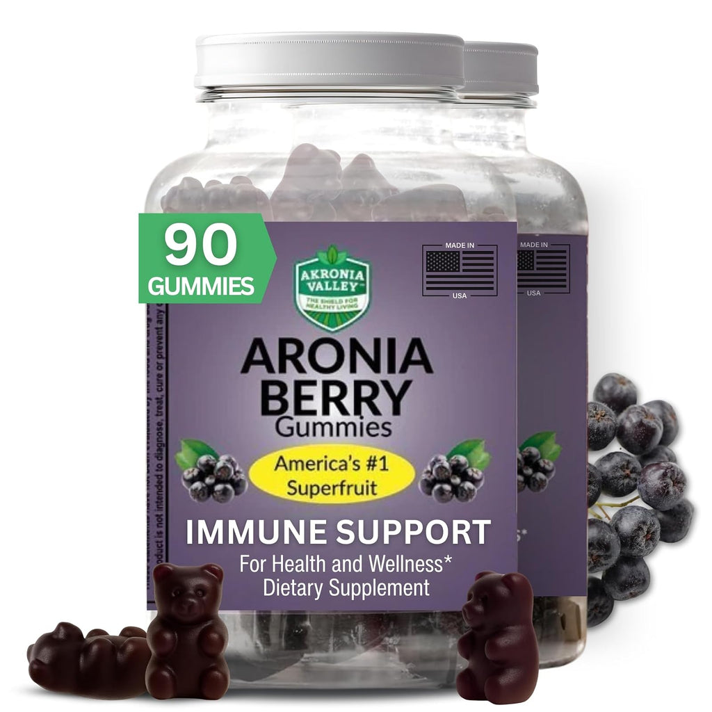 Aronia berry gummy multivitamins for women