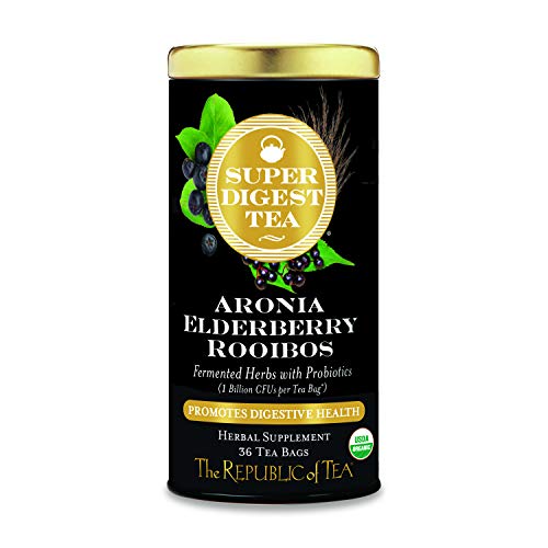 Aronia elderberry rooibos herbal tea