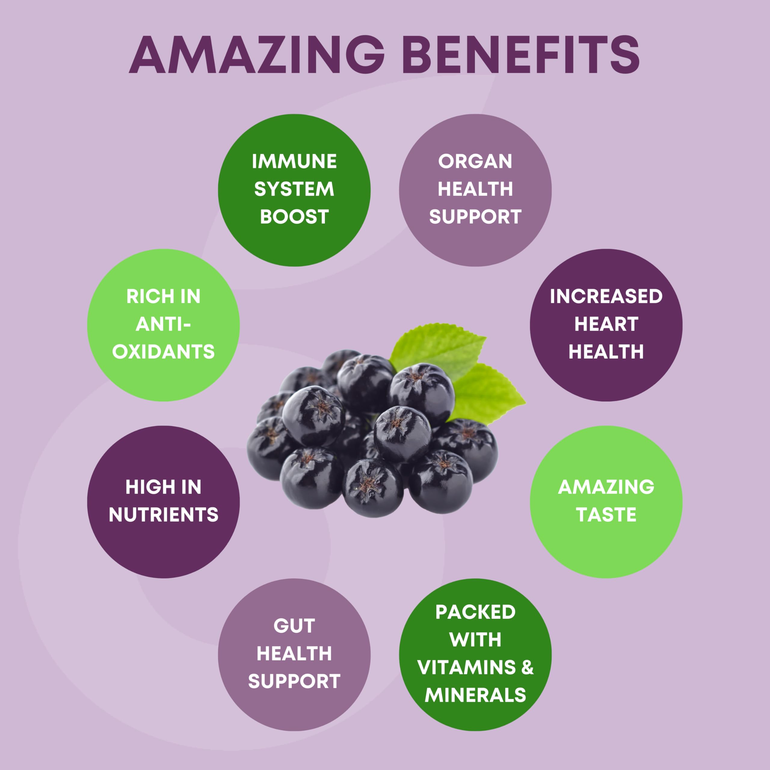 Aronia SuperBerry gummies for kids