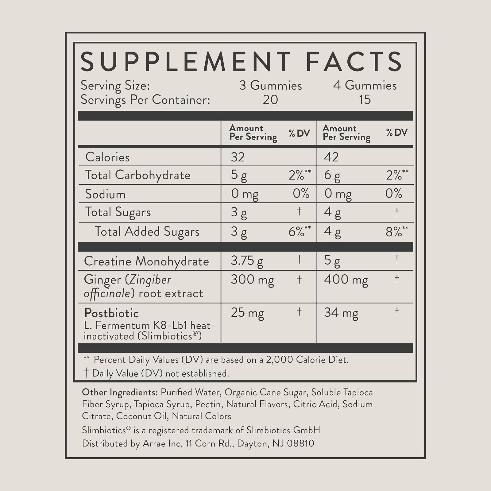 Arrae sour watermelon gummies for enhanced performance