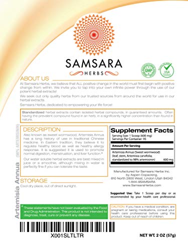 Artemisia Annua extract benefits