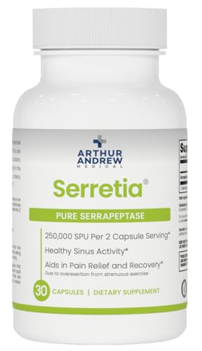 Arthur Andrew Medical serrapeptase capsules