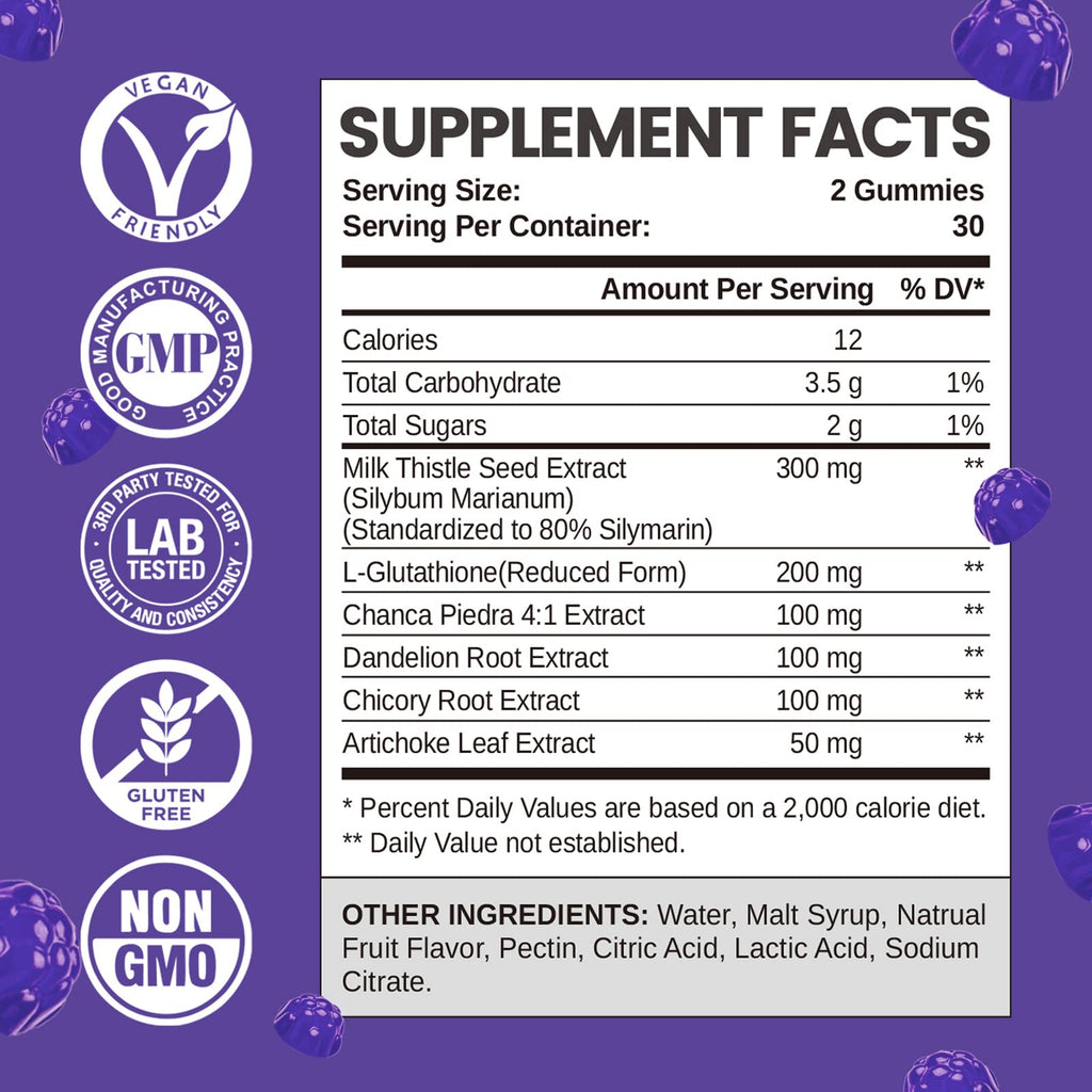 artichoke and milk thistle detox formula