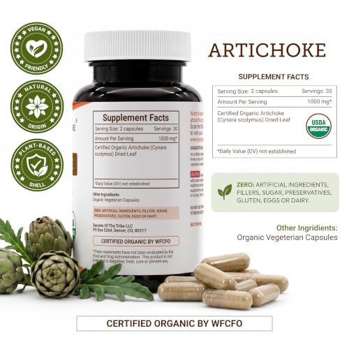 artichoke capsules for cholesterol support