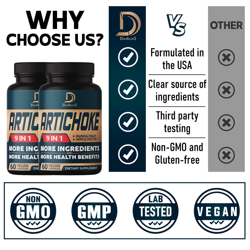 artichoke capsules for daily nutrition