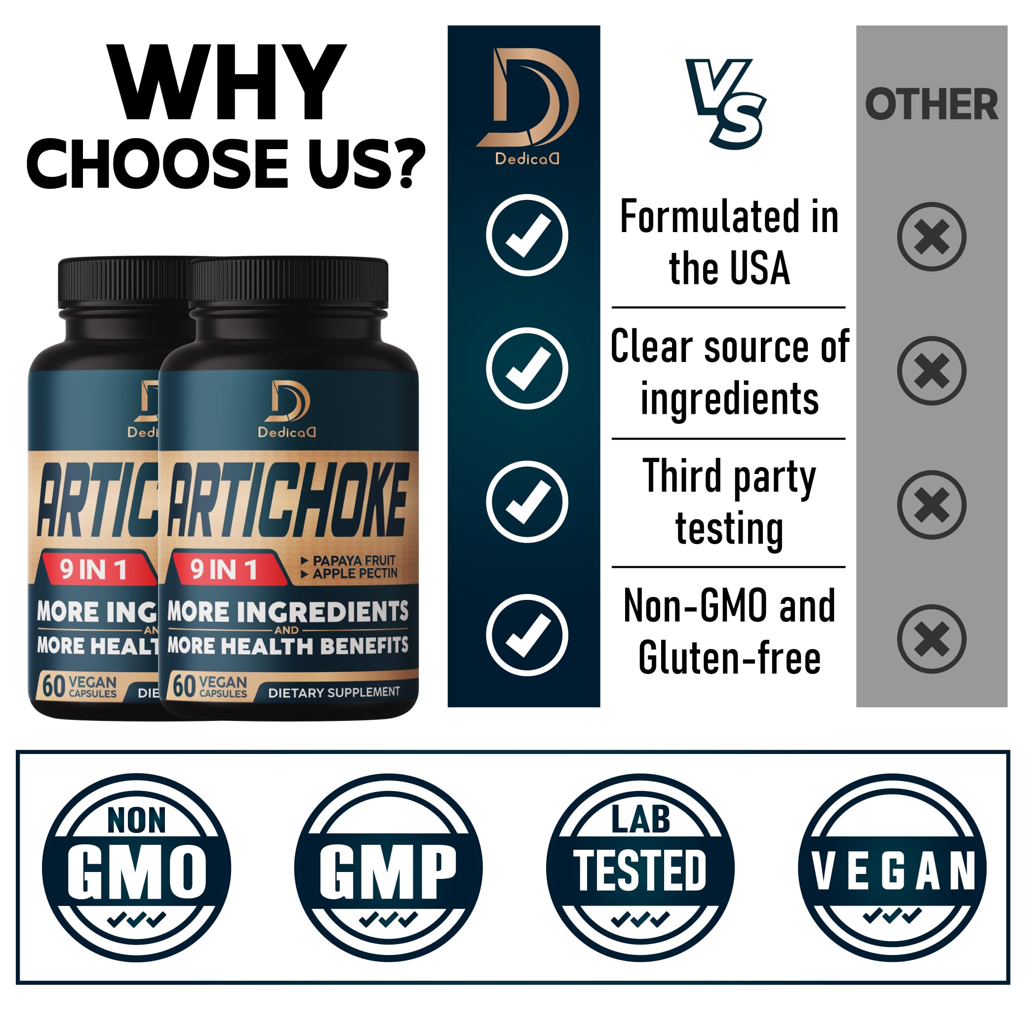 artichoke capsules for daily nutrition