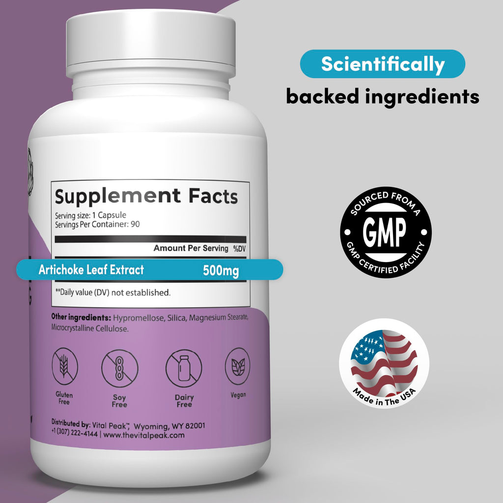 artichoke capsules for natural energy