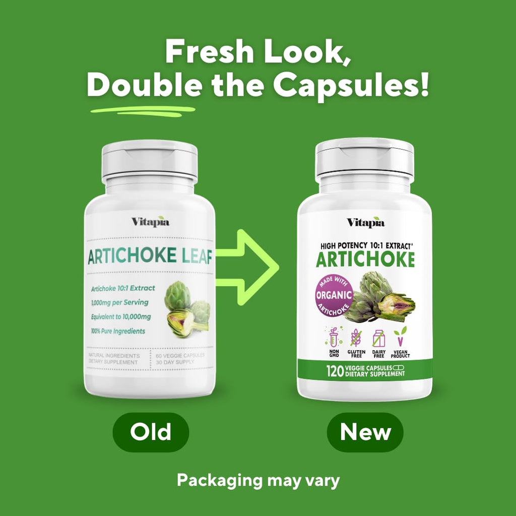 artichoke capsules for natural liver repair