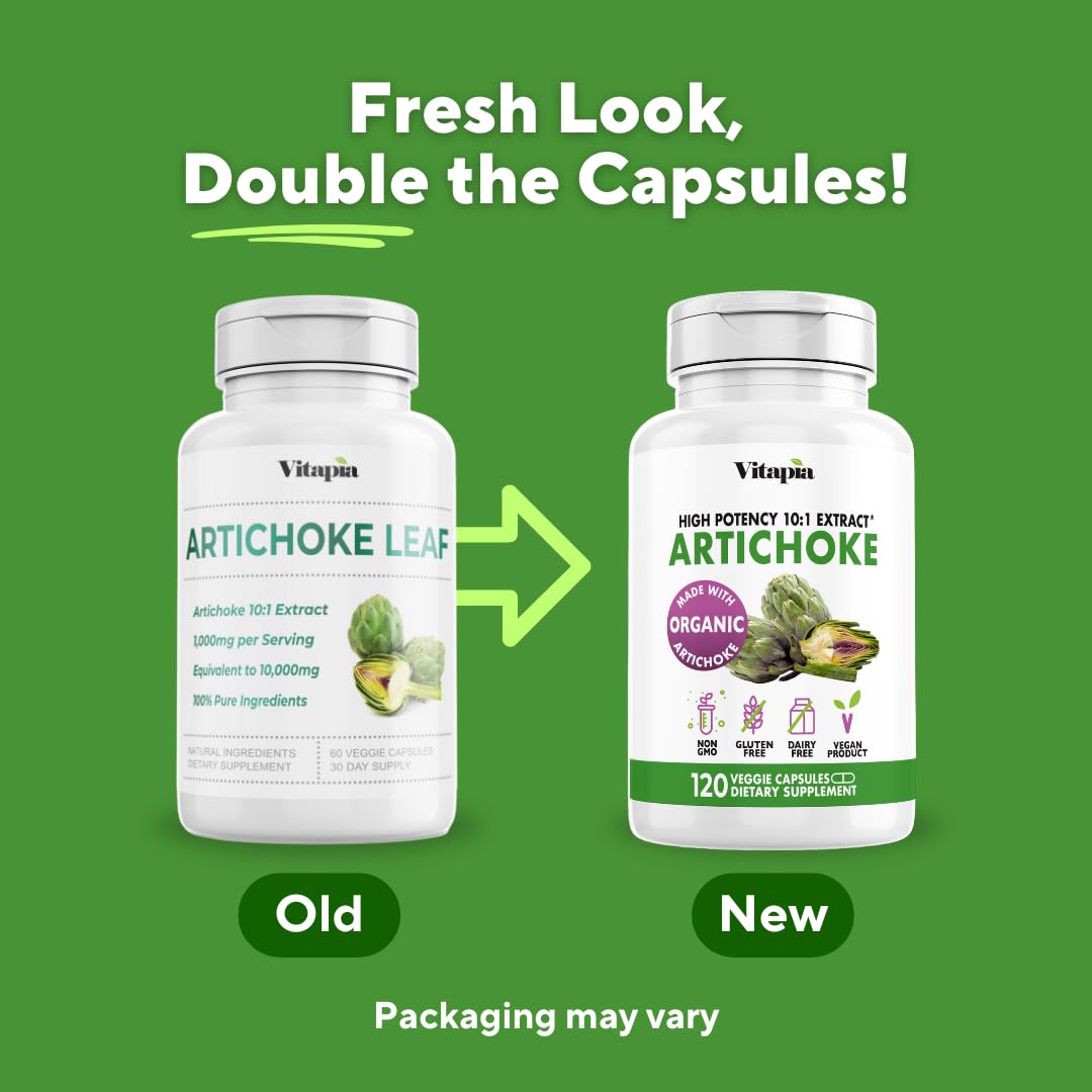 artichoke capsules for natural liver repair