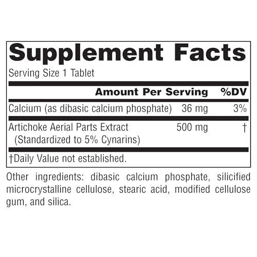artichoke extract for cholesterol control