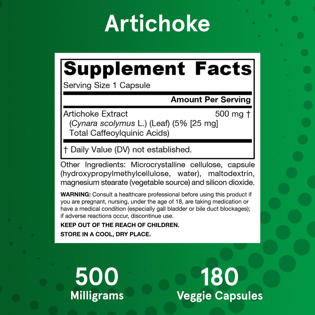 artichoke extract for detox support