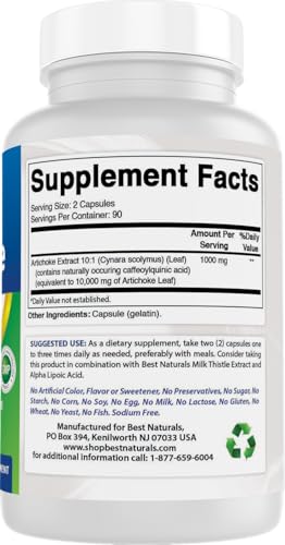 artichoke extract for natural energy boost