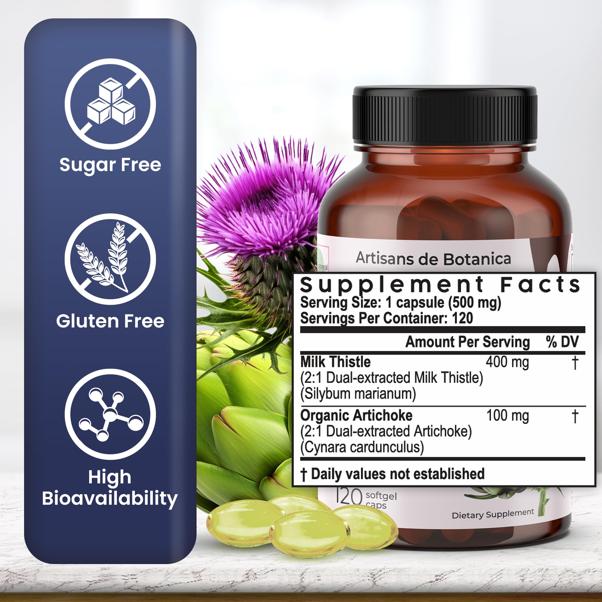 artichoke extract softgel benefits