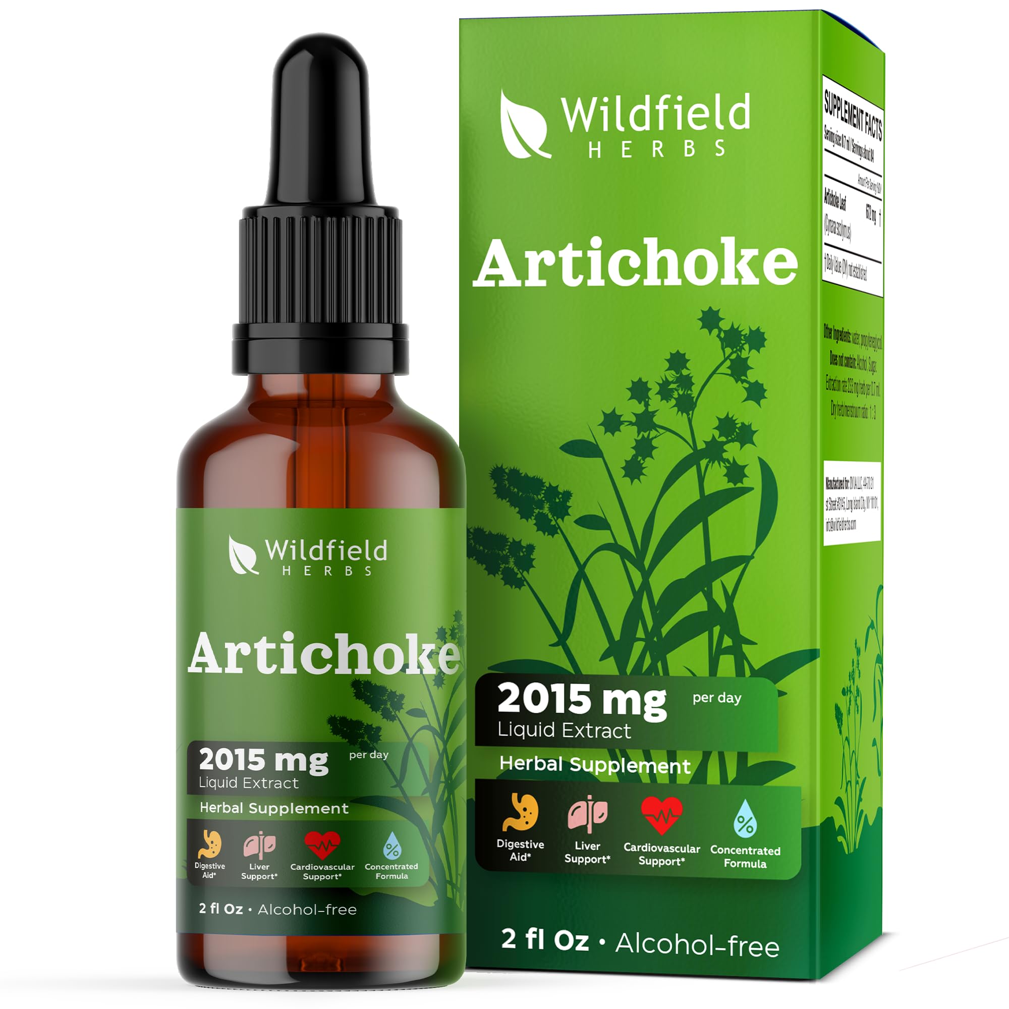 artichoke leaf extract liquid drops