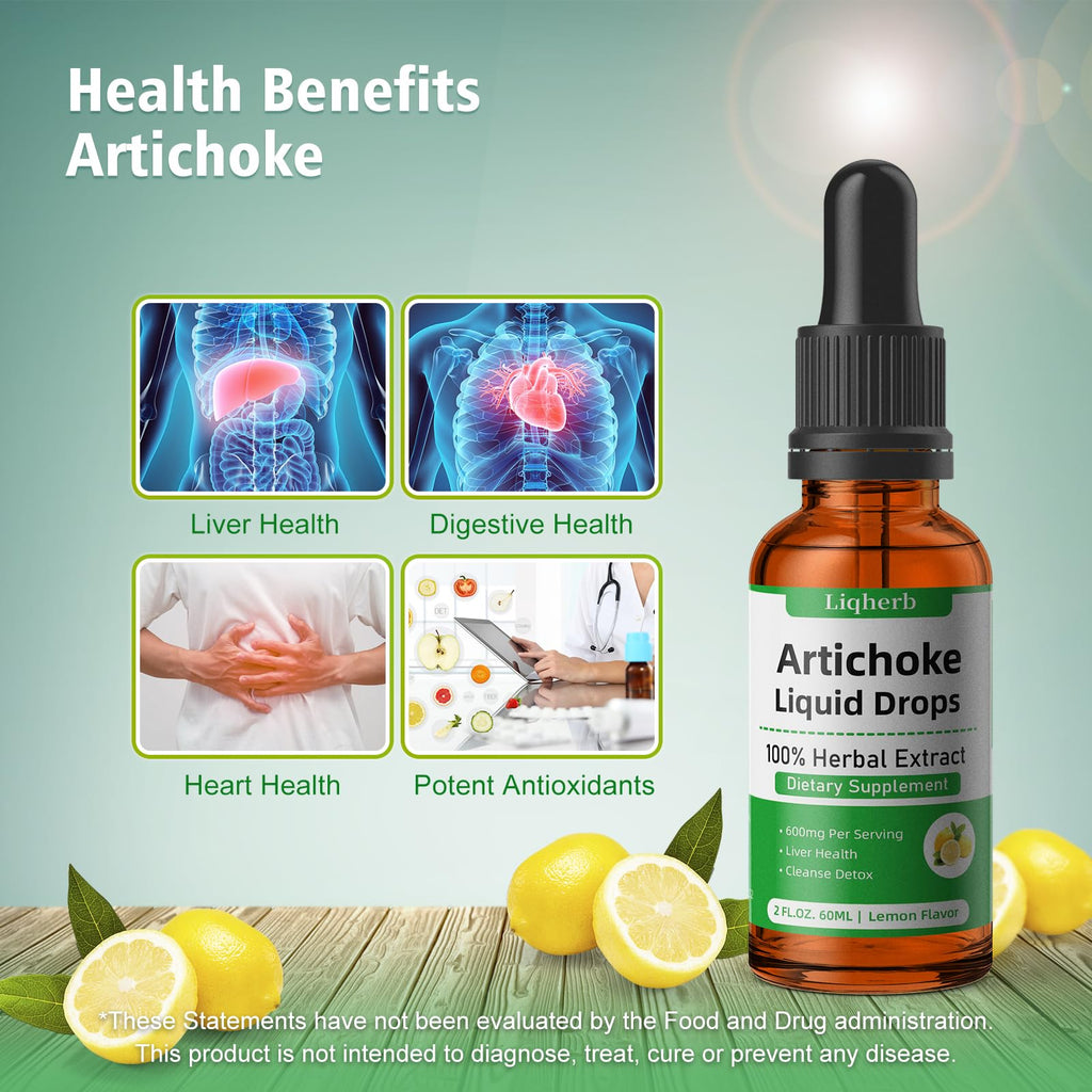 artichoke liquid for healthy liver function