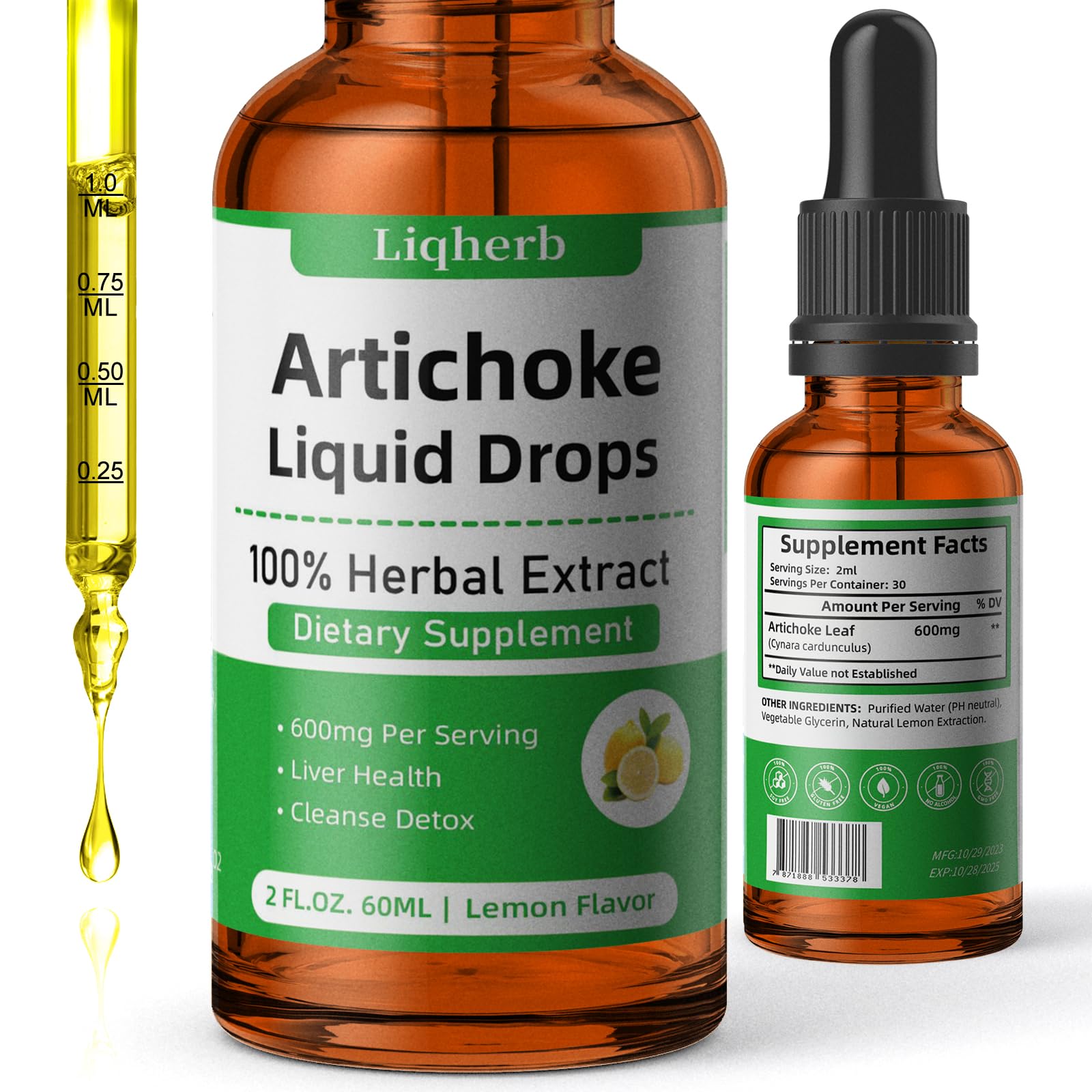 artichoke liquid supplement for liver health