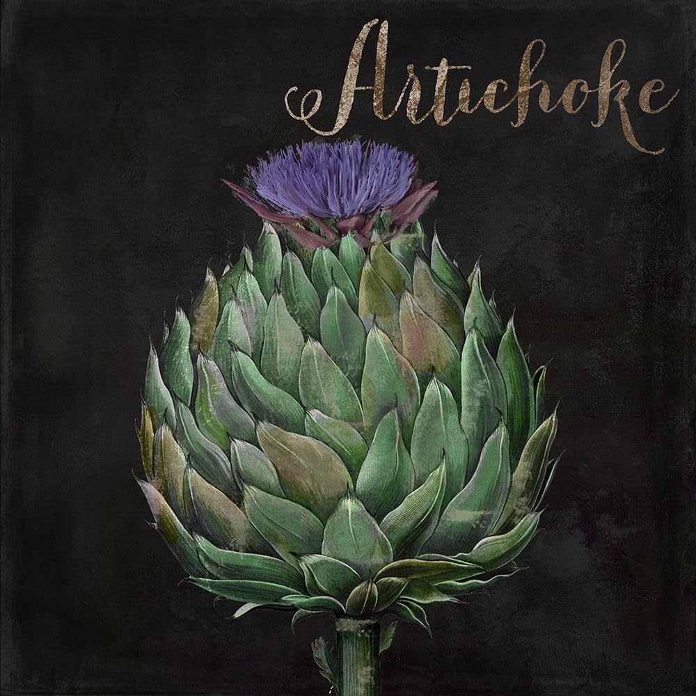 artichoke poster print for decor