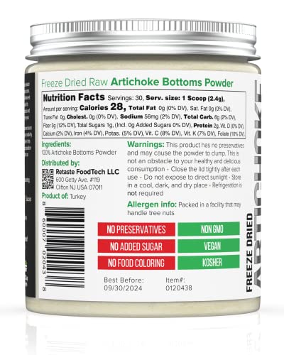 artichoke powder boosts digestive health