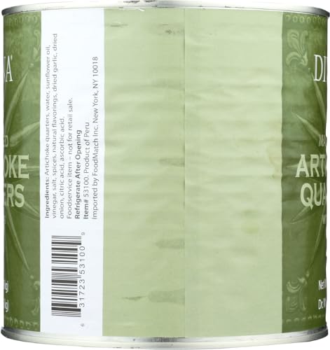 Artichoke quarters for gourmet dishes