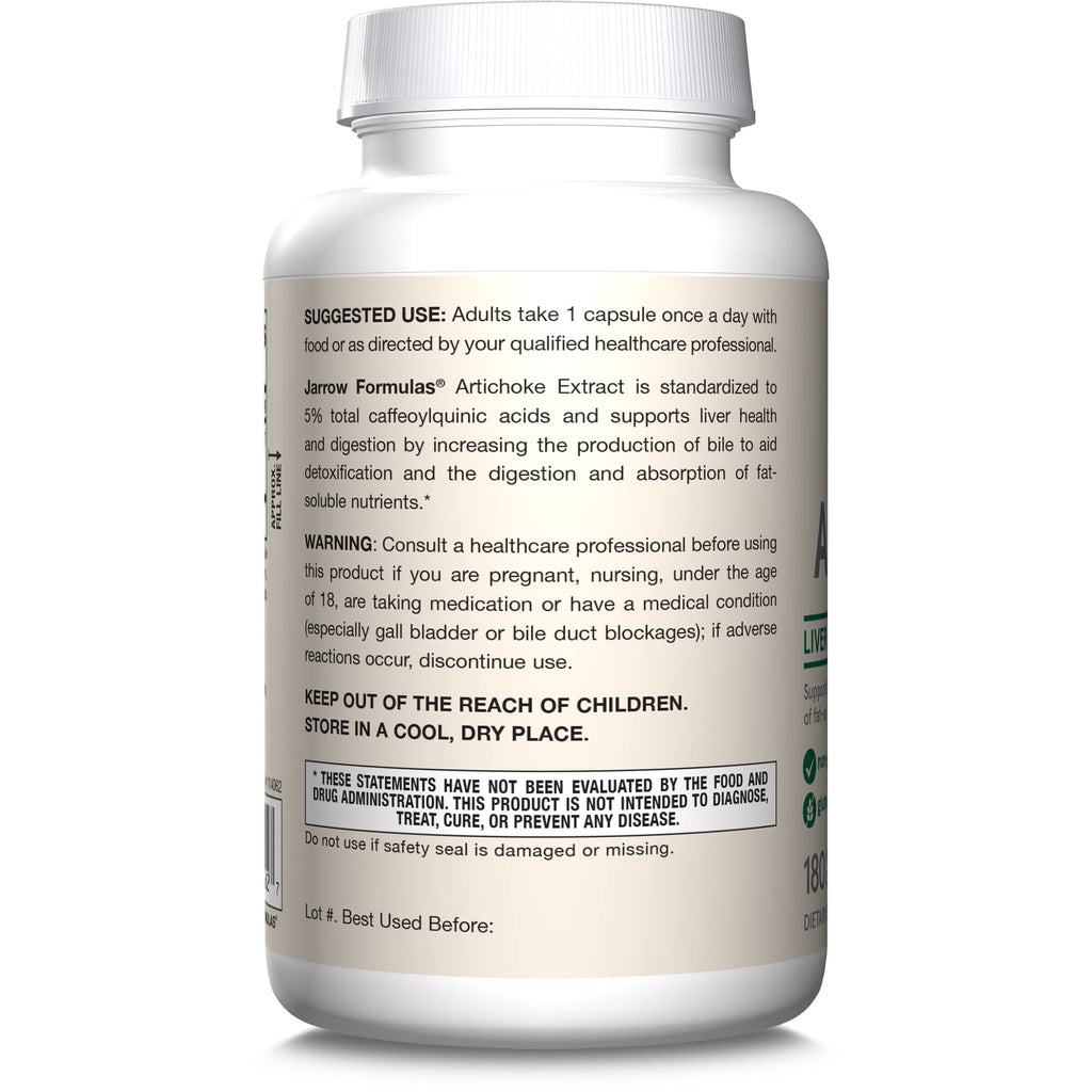 artichoke supplement for healthy lifestyle