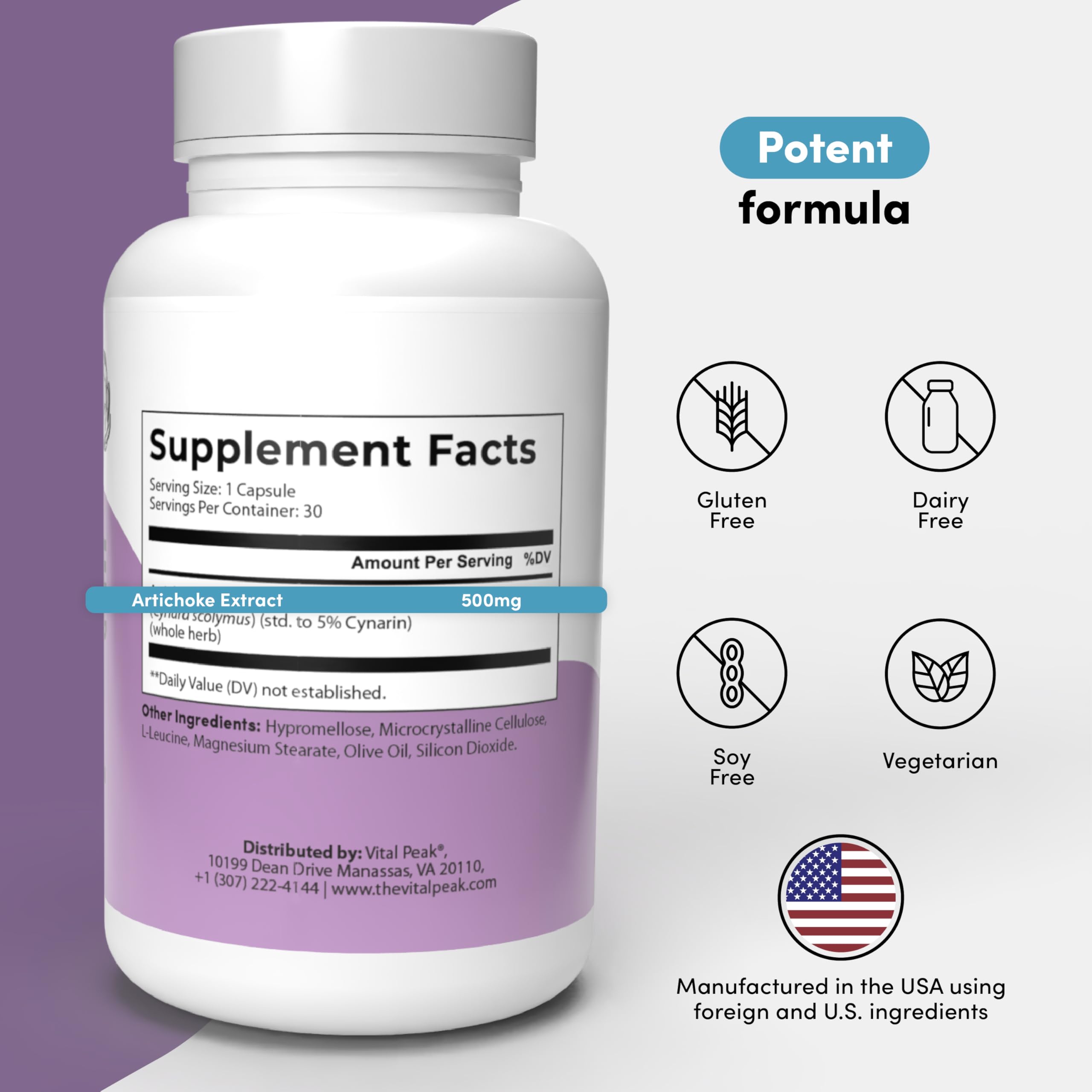artichoke supplement for healthy liver