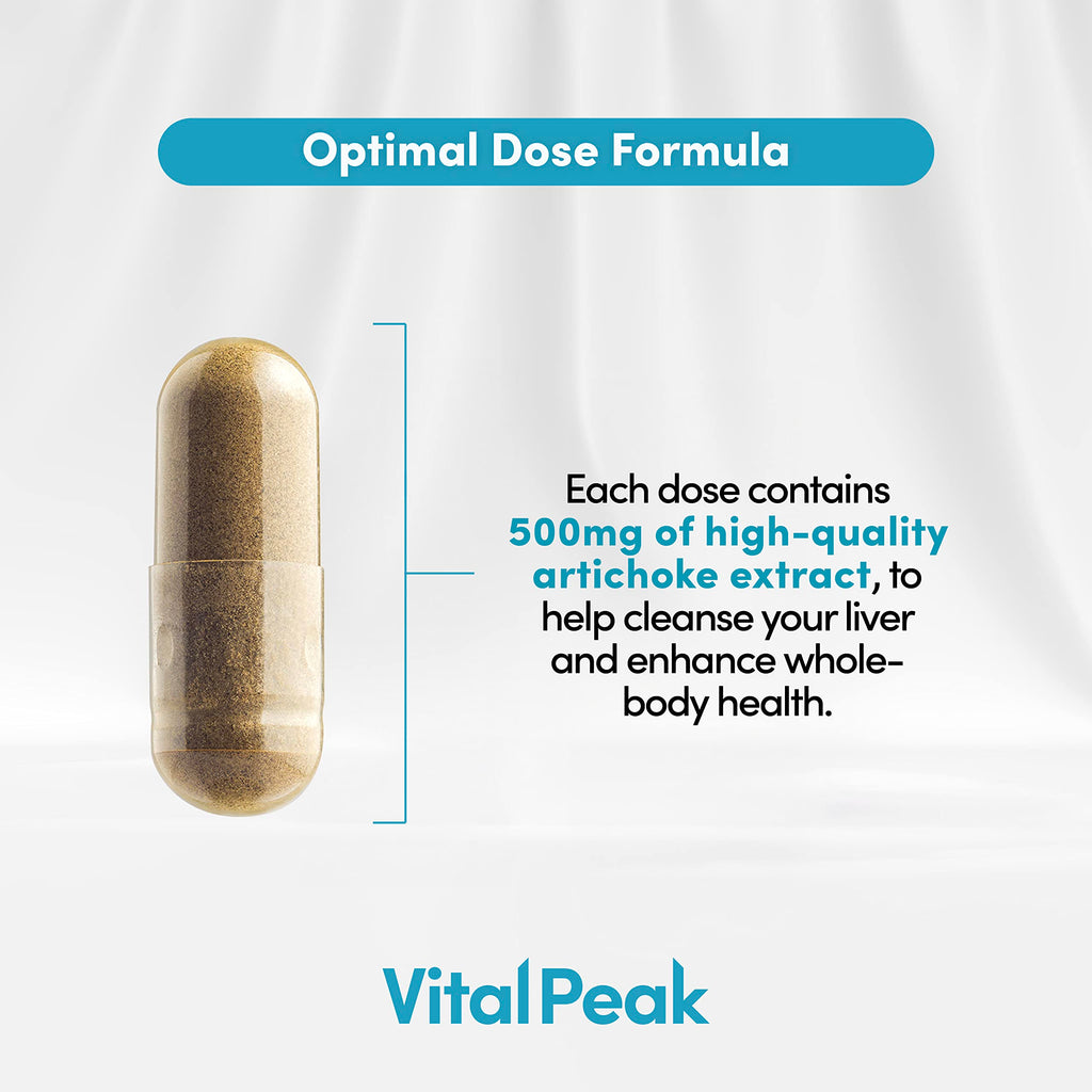 artichoke supplement with 360 capsules
