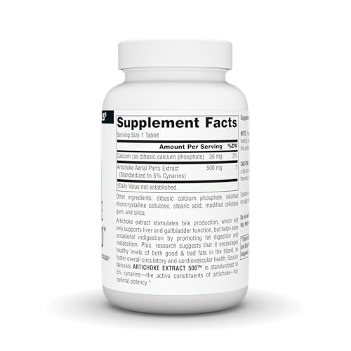 artichoke tablets for liver support