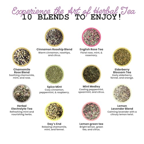 artisan herbal tea gift for tea lovers