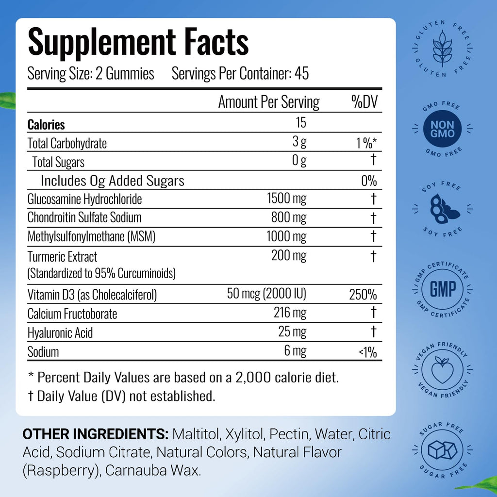 ArtsBear glucosamine gummies for active lifestyles