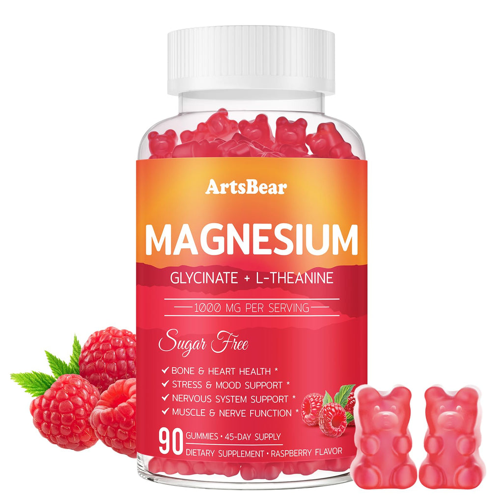 ArtsBear magnesium glycinate gummies for relaxation