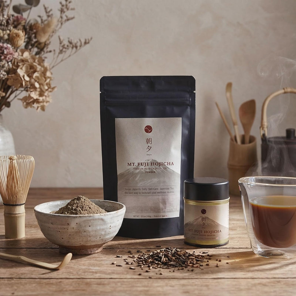 Asayu Japan herbal tea collection