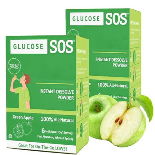 ascensia glucose SOS green apple packets