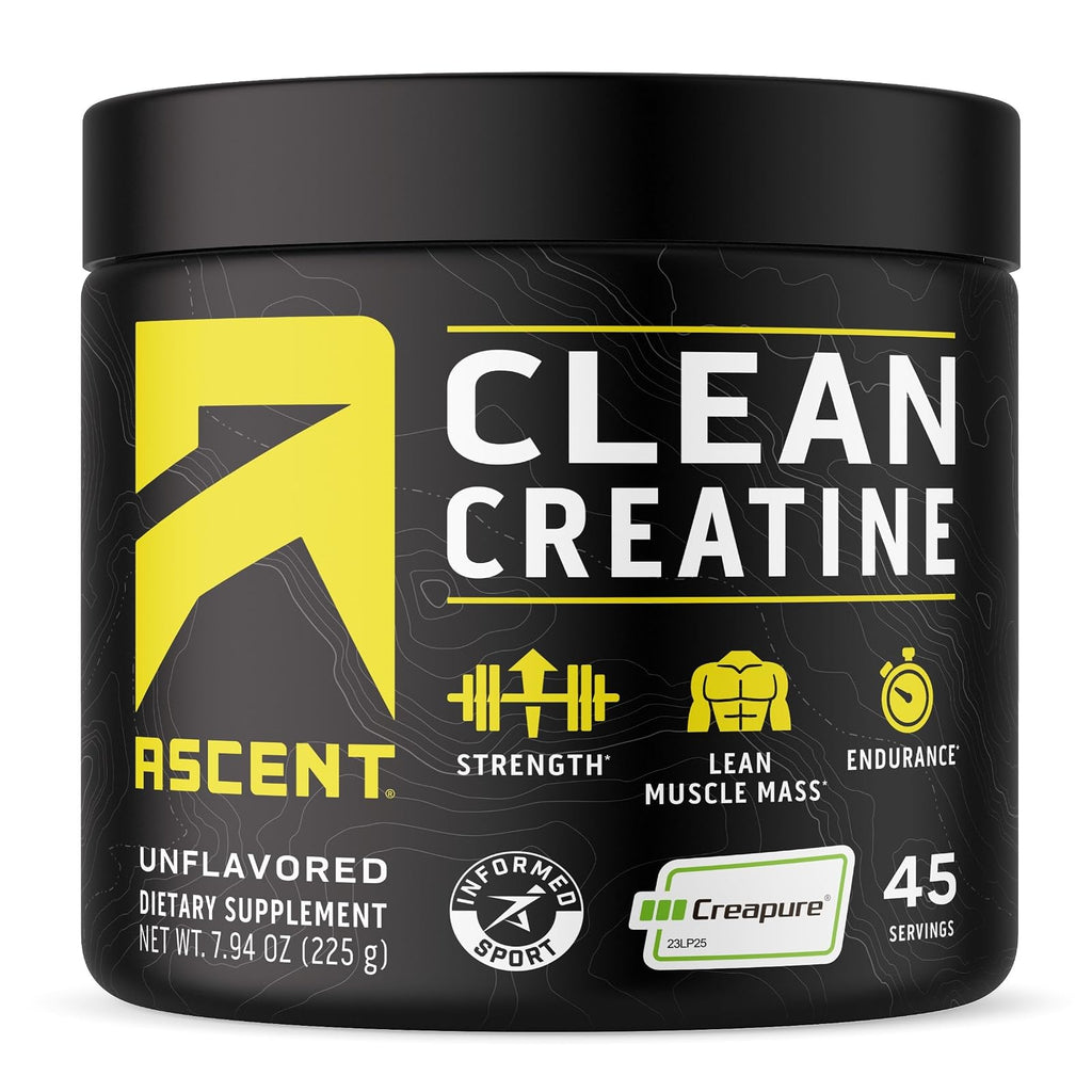 Ascent creatine monohydrate for muscle gain