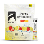 Ascent electrolyte packets for hydration