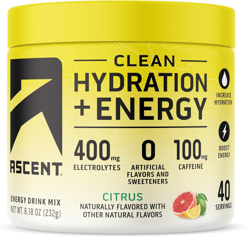Ascent electrolytes for hydration