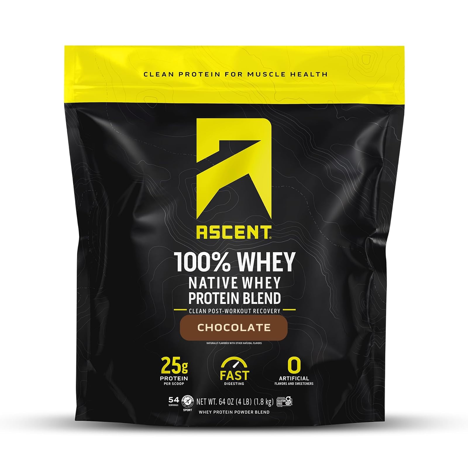 Ascent whey protein chocolate flavour