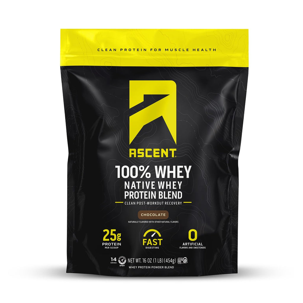 Ascent whey protein chocolate flavour