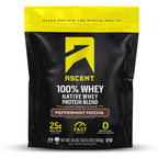 Ascent whey protein peppermint mocha