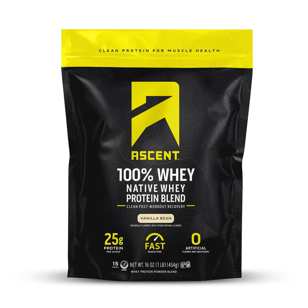 Ascent whey protein vanilla flavour