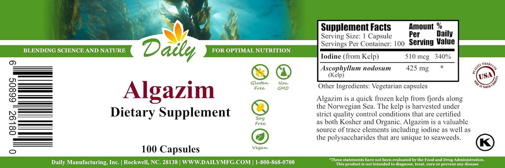 Ascophyllum Nodosum for thyroid health
