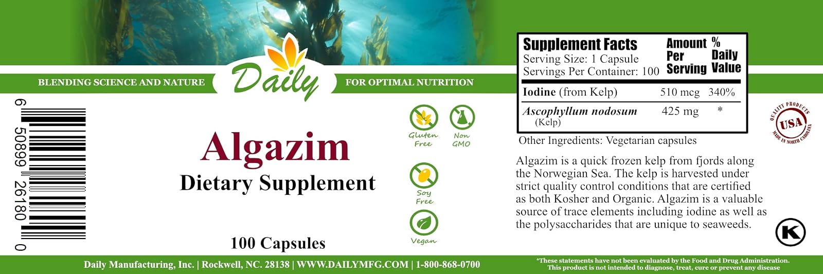 Ascophyllum Nodosum for thyroid health