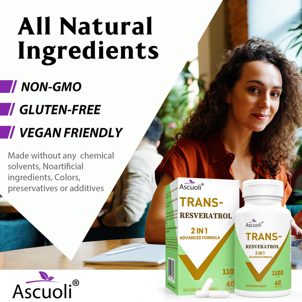 Ascuoli resveratrol for overall wellness