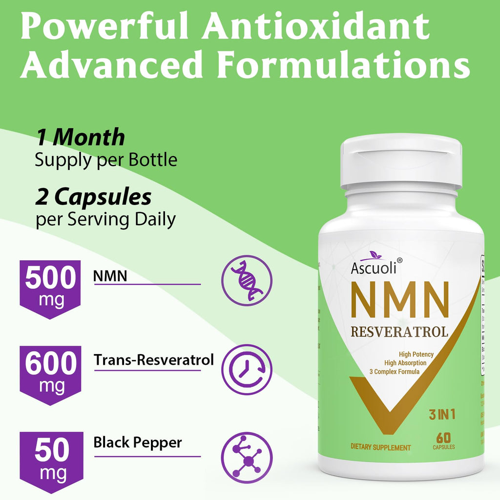 Ascuoli resveratrol for vitality